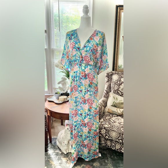 Tolani | Dresses | Tolani Collection Maxi Caftan Dress | Poshmark